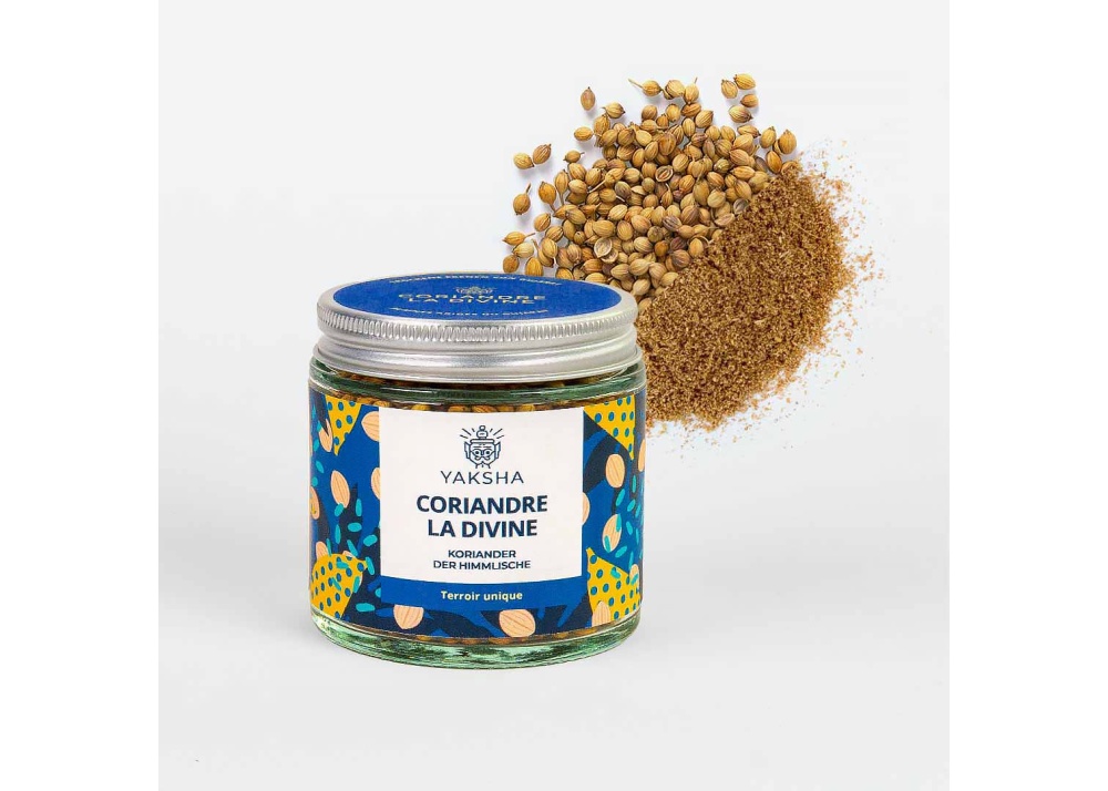 Coriandre naturelle | De la ferme à la table | Epices Yaksha